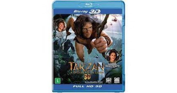 Blu-Ray 3D Tarzan: A Evolução Da Lenda
