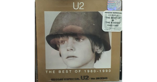CD U2 ‎- The Best Of 1980-1990 & B-Sides (DUPLO - Edição Especial)