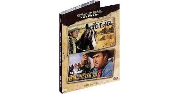DVD Colt. 45 / Winchester '73 - Cinema Em Dobro Western (DUPLO - Digipack)