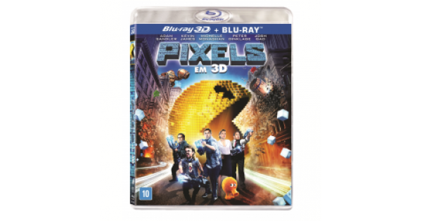Blu-Ray 3D + Blu-Ray - Pixels