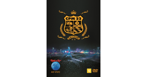DVD CPM 22 - 20 Anos: Rock In Rio Ao Vivo