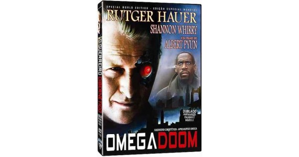DVD Omega Doom - Guerreiro Cibernético
