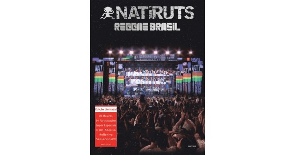 DVD Natiruts - Reggae Brasil (Edição Limitada - DVD+CD)