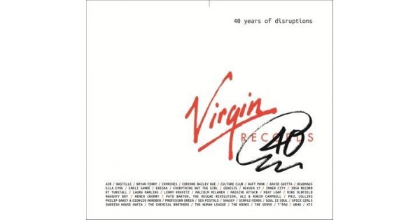 CD Virgin Records - 40 Years Of Disruptions (TRIPLO)